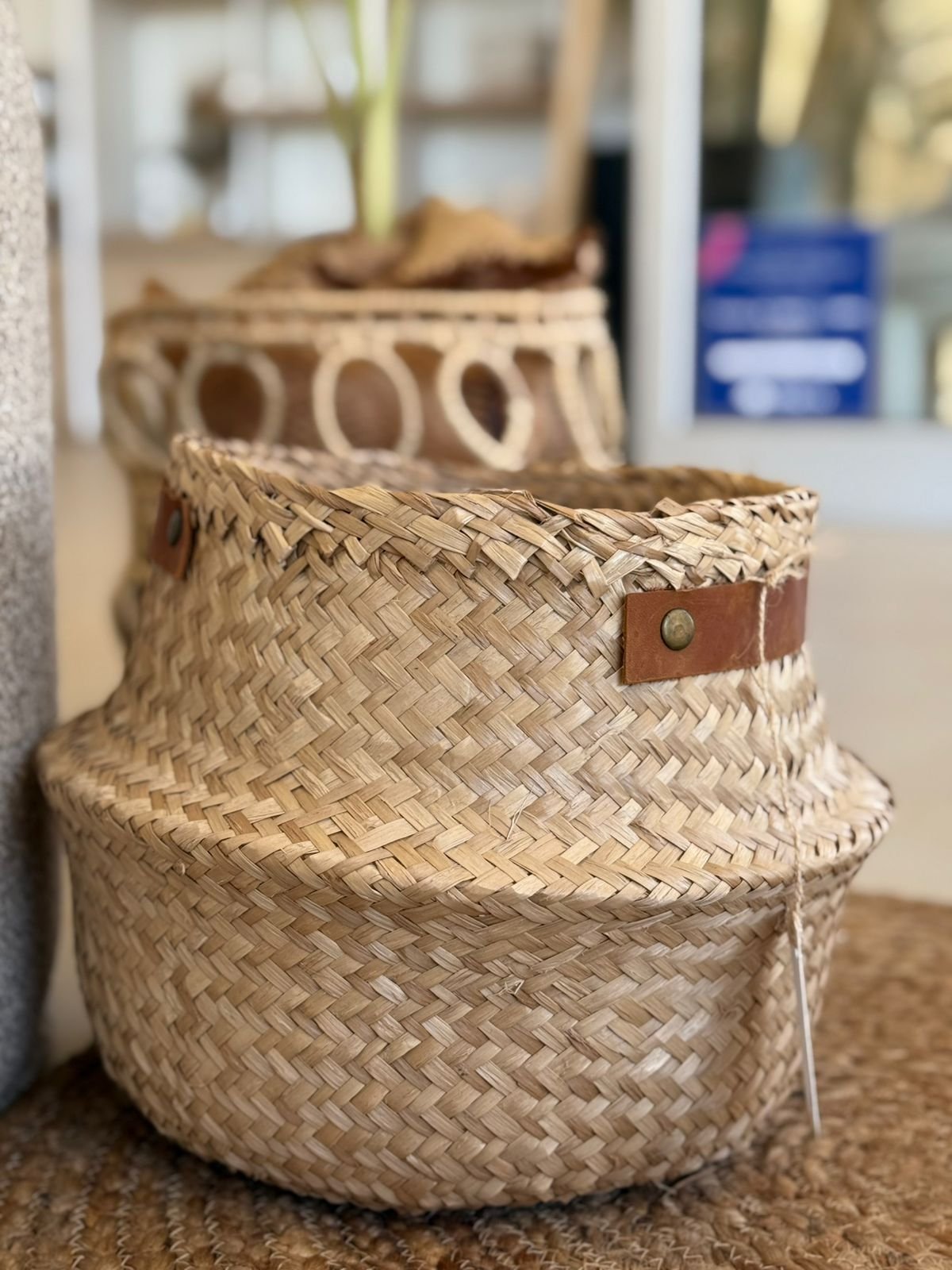 Canasto ecocuero XL - Nordiko Interior Design
